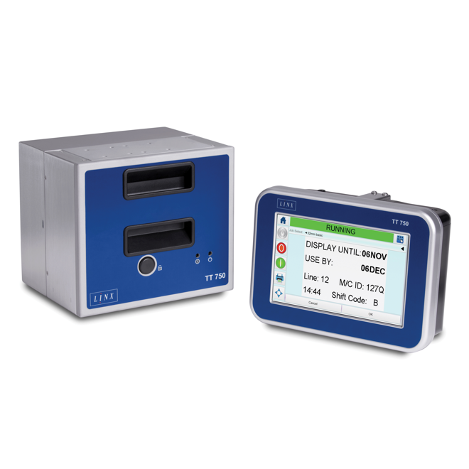 Linx Tt750 Tigerpak Marking Coding Labeling